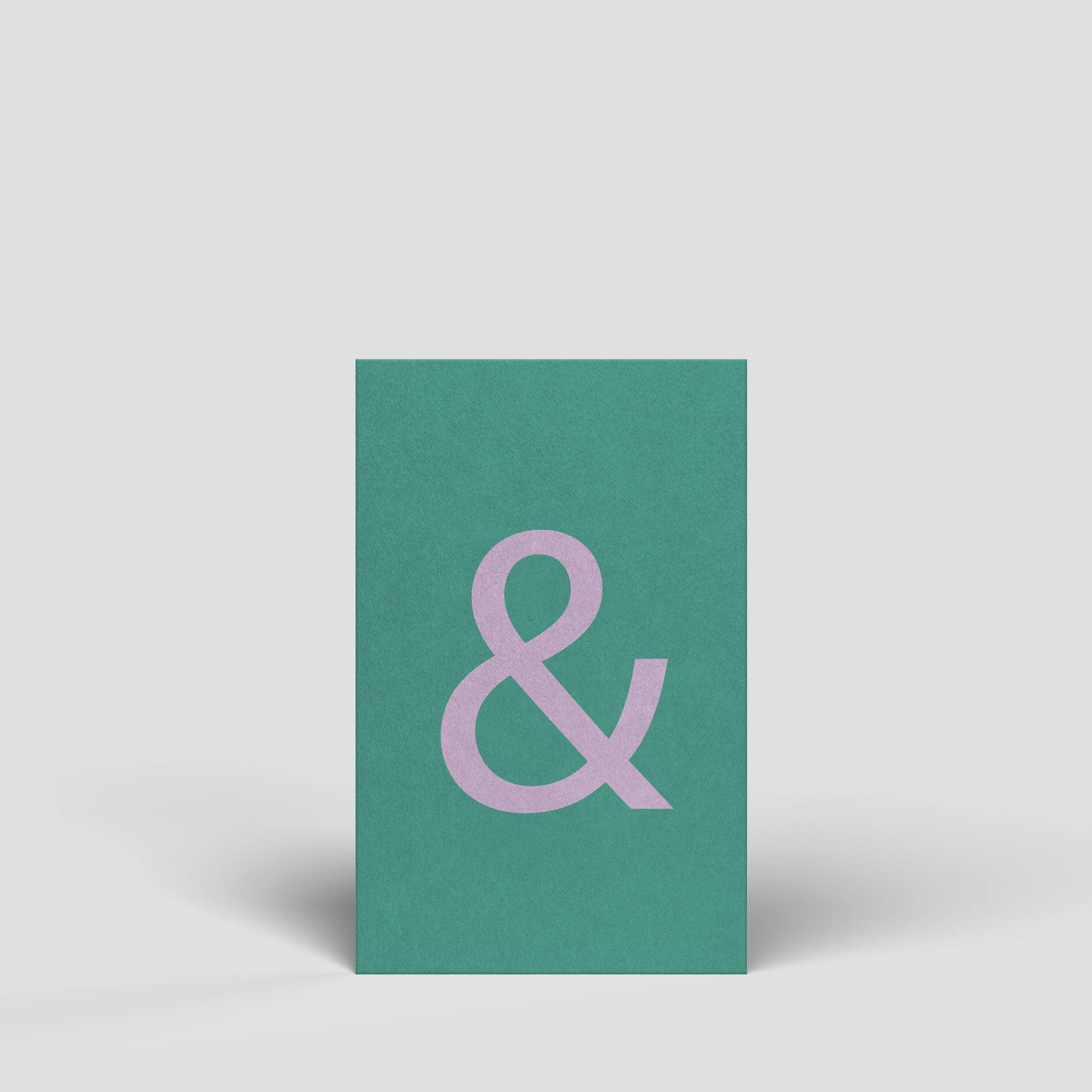 Midikarte - &-Zeichen - Nr. 220 – Naturbedacht